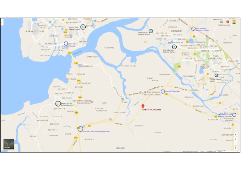 Belapur CBD Railway Station Mansarovar Railway Station: Uran-Mumbai ...