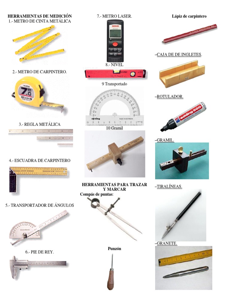 Herramientas de Medició1 | PDF