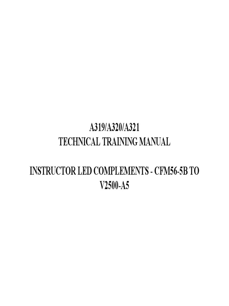 Technical Training Manual | PDF | Turbine | Gas Technologies