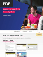 Cambridge One Student Guide | PDF