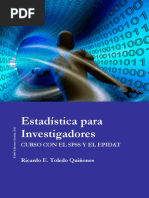 Estadistica Descriptiva e Inferencial Manuel Cordova Zamora | PDF