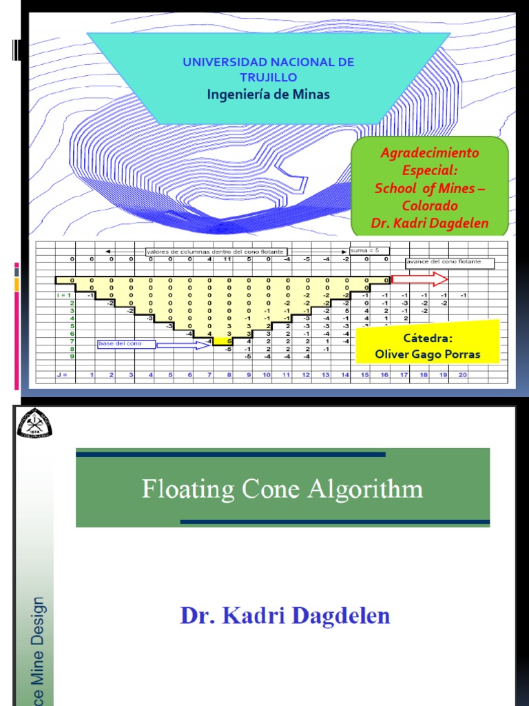 Floating Cone in Open Pit | PDF