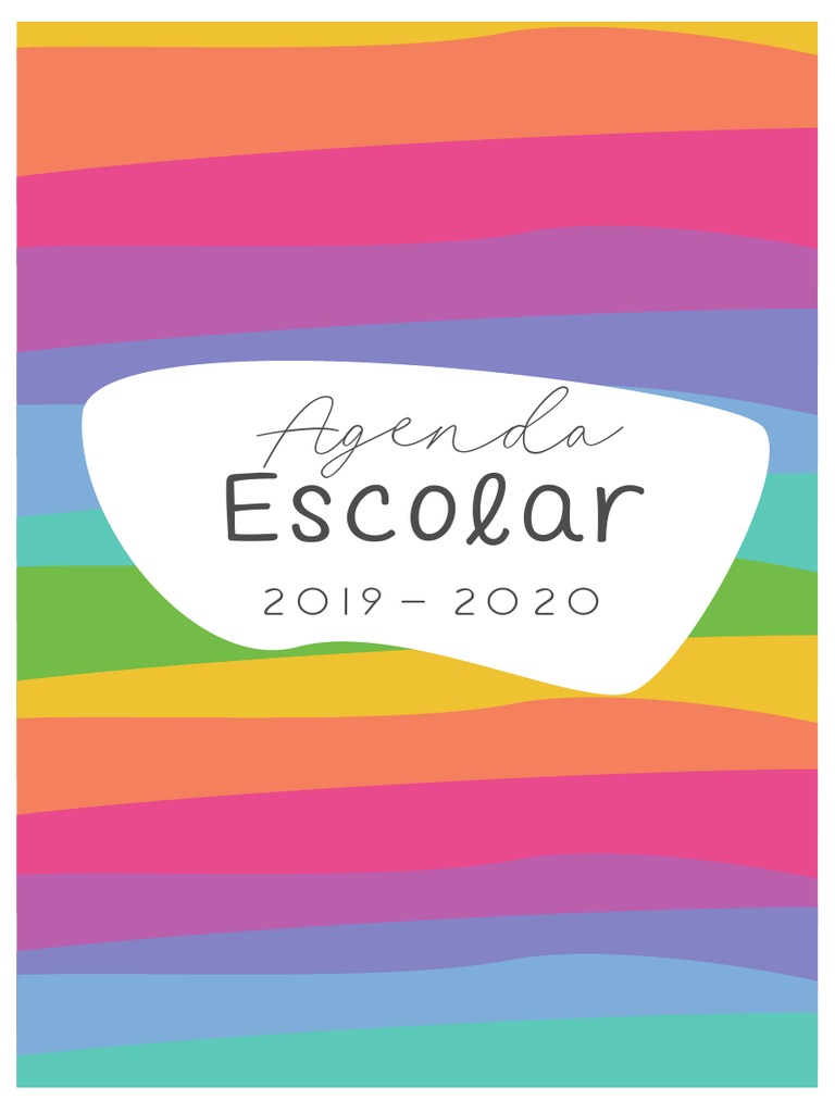 Agenda Escolar 2019 2020 | PDF | Violencia | Agitación