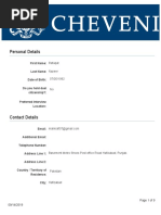 Networking Essay For Chevening Scholarship | PDF | Leadership | Essays