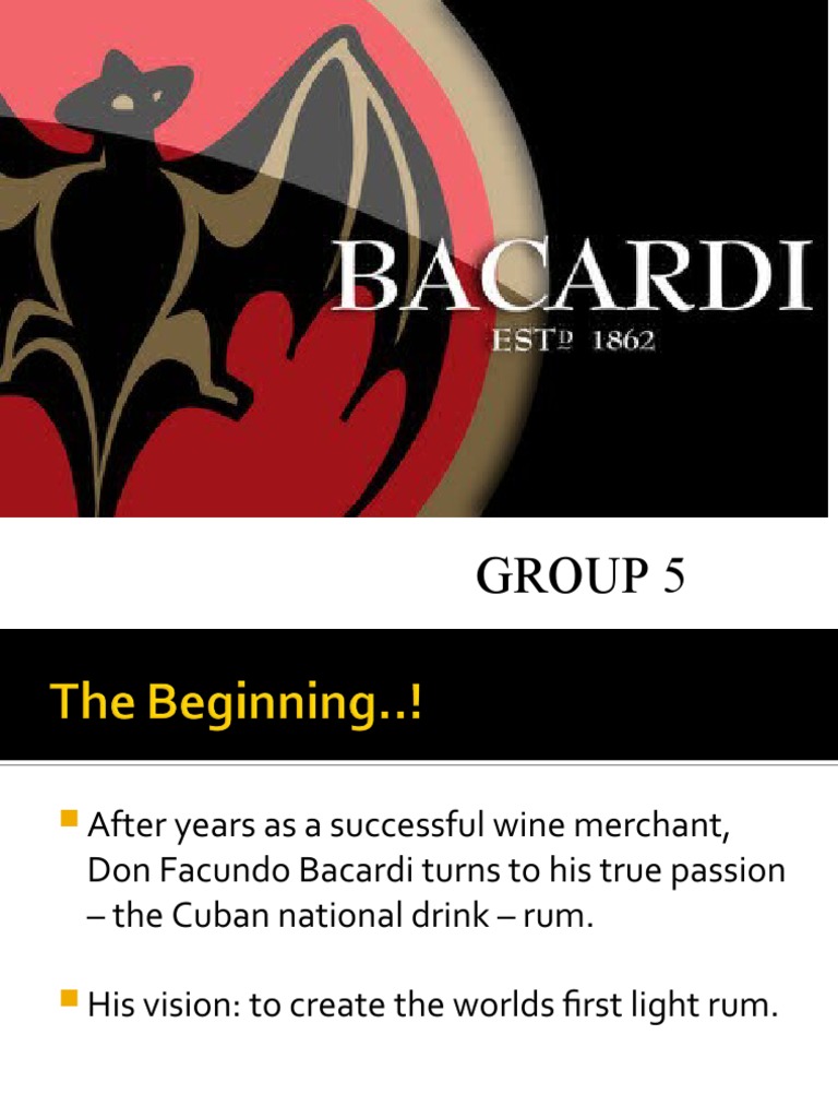 Bacardi | Alcoholic Drinks | Distilled Drinks
