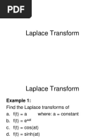 Laplace Transform Practice Problems | PDF | Mathematical Analysis ...