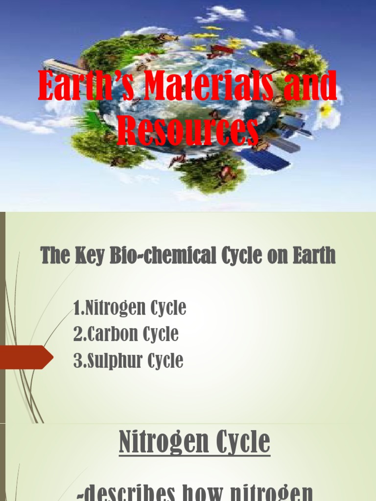 Earth's Materials and Resources | PDF | Rock (Geology) | Minerals