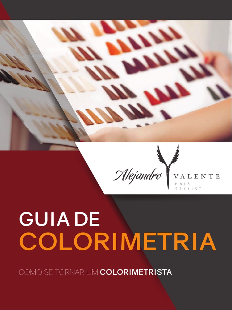 E-Book Guia de Colorimetria Capilar | Cor | Cabelo