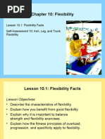 Trunk Rotation Flexibility Test Guide | PDF