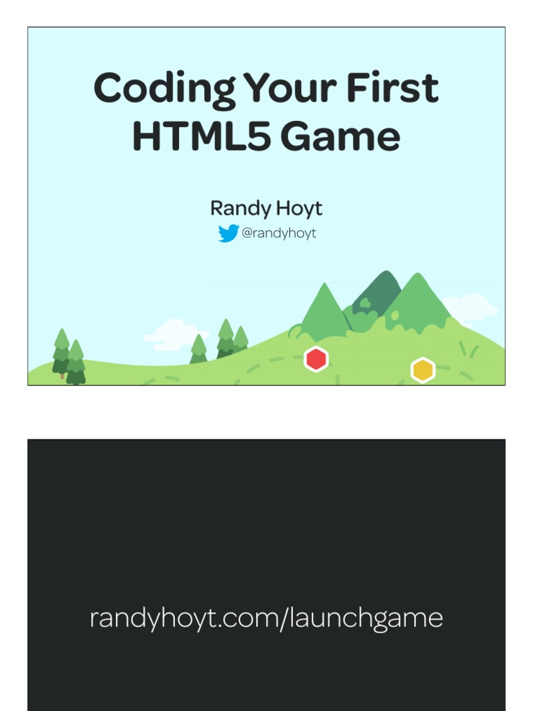 Html5game Presentation PDF | PDF | Html5 | Java Script