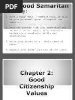NSTP - CHAPTER 1.5 Good Citizenship Values | PDF | Citizenship | Social ...