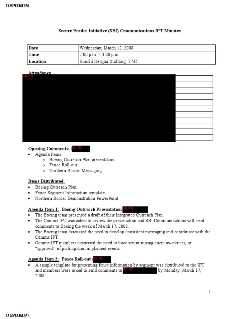 CREW: U.S. Department of Homeland Security: U.S. Customs and Border ...