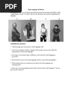 Facial Expressions Worksheet PDF | PDF