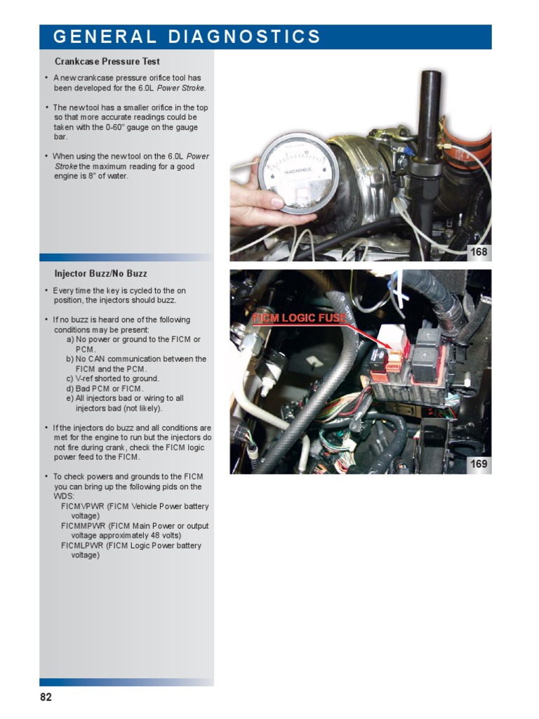 Generaldiagnostics: Crankcase Pressure Test | PDF