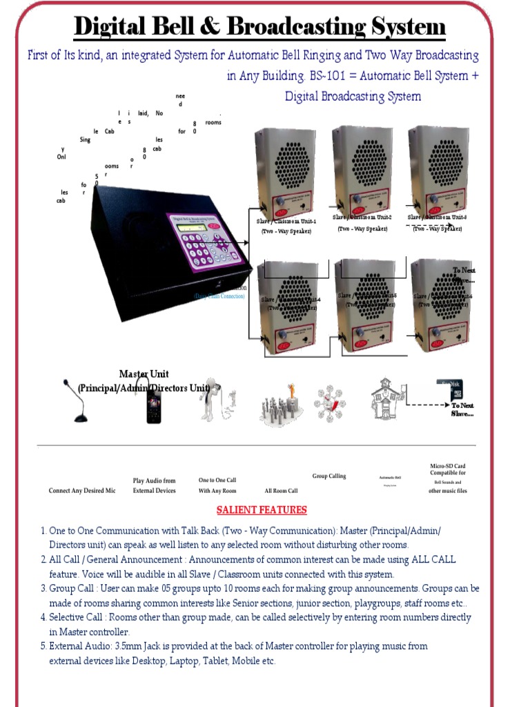 Integrated School Broadcast System | PDF | Media Technology | Computer ...