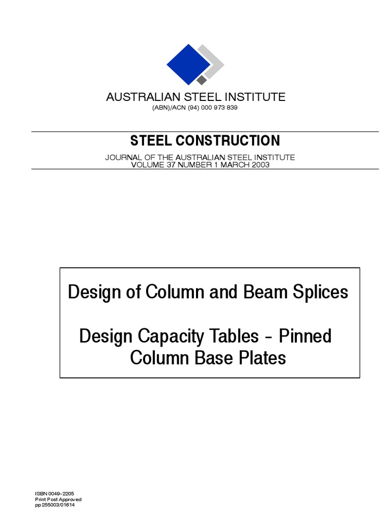 Australian Steelwork Design | PDF | Structural Steel | Bending