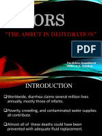 Oral Rehydration Solution Guide | PDF | Diarrhea | Medical Specialties