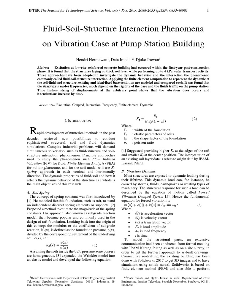 Fluid-Soil-Structure Interaction | PDF | Fluid Dynamics | Computational Fluid Dynamics