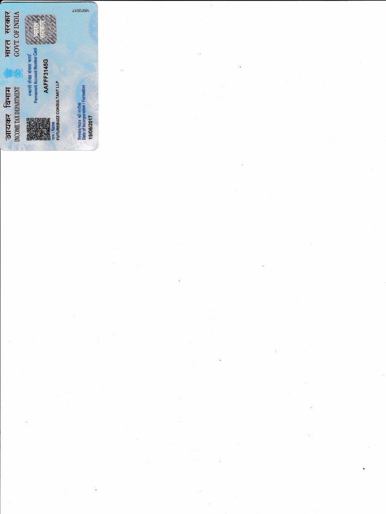 Pan Card | PDF