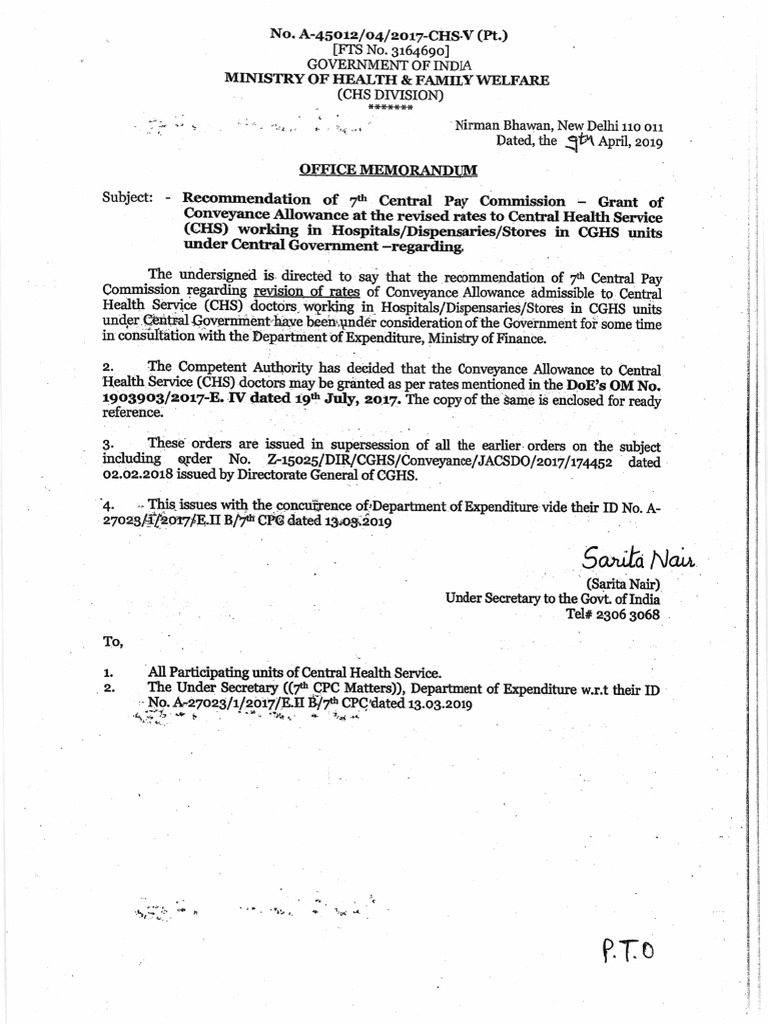 7th CPC | PDF | Government Of India | Economy Of India