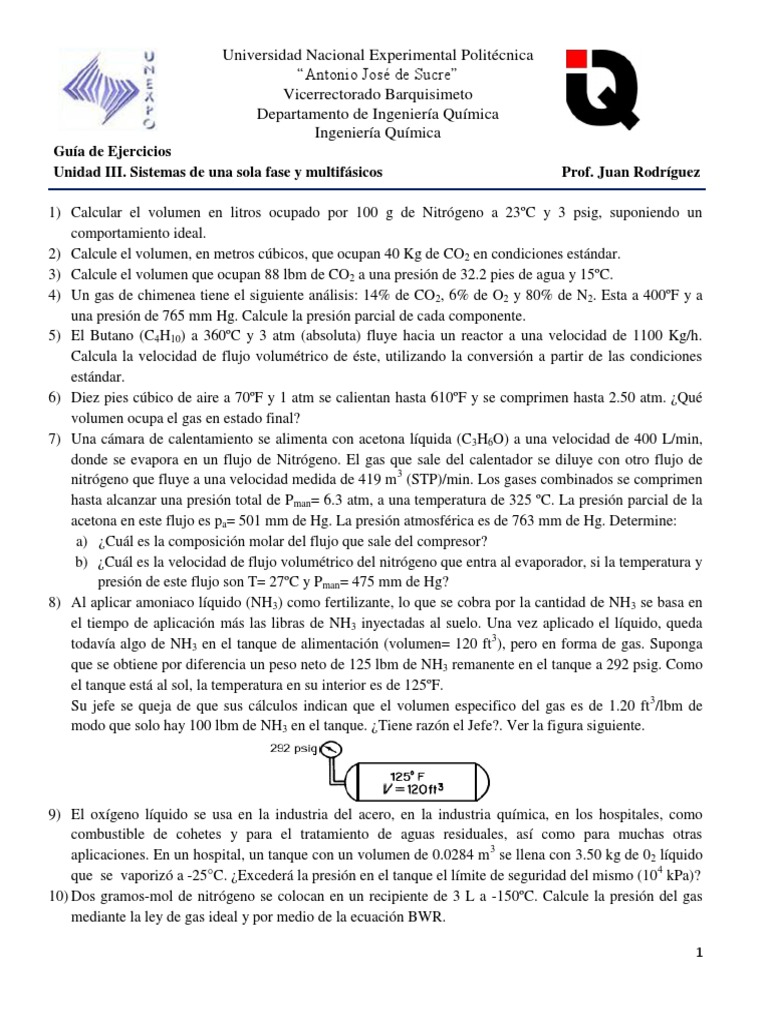 Guia de Ejercicios Unidad III | PDF | Humedad | Humedad relativa Guia de Ejercicios Unidad III | PDF | Humedad | Humedad relativa