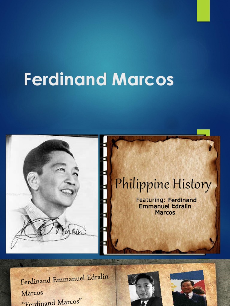 Ferdinand Marcos | PDF | Government