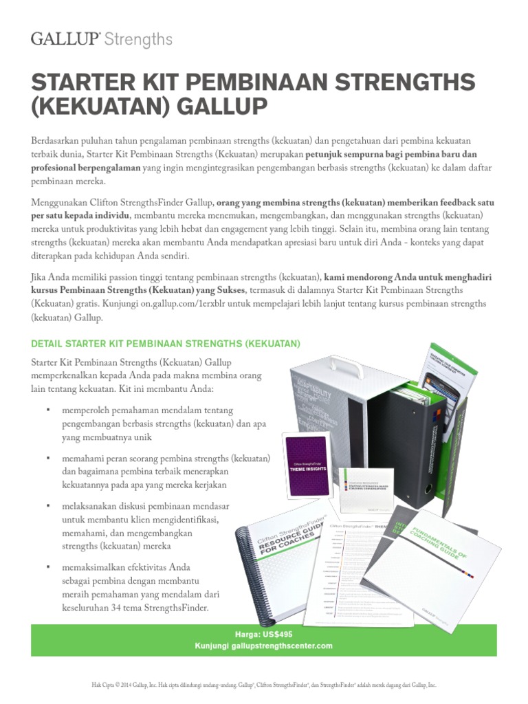 Coaching Kit Gallup | PDF | Karier & Perkembangan