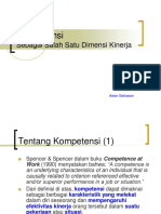 5 Aspek Dimensi Kompetensi | PDF