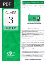 File Imo Sample Papers Class 3 1569924302 PDF | PDF | Teaching Mathematics