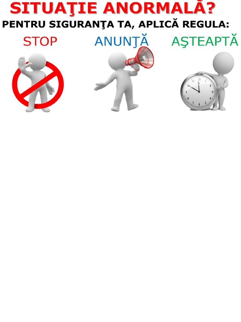 Stop Anunta Asteapta | PDF