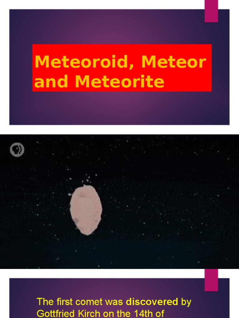 Understanding Meteoroids and Meteorites | PDF | Science & Mathematics ...
