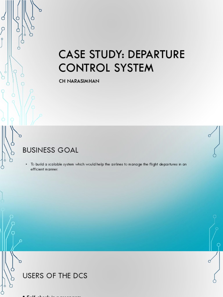 Scalable Departure Control System | PDF | Representational State ...