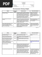 Hot Work Risk Assessment and Permit | PDF | Fires | Risk Assessment