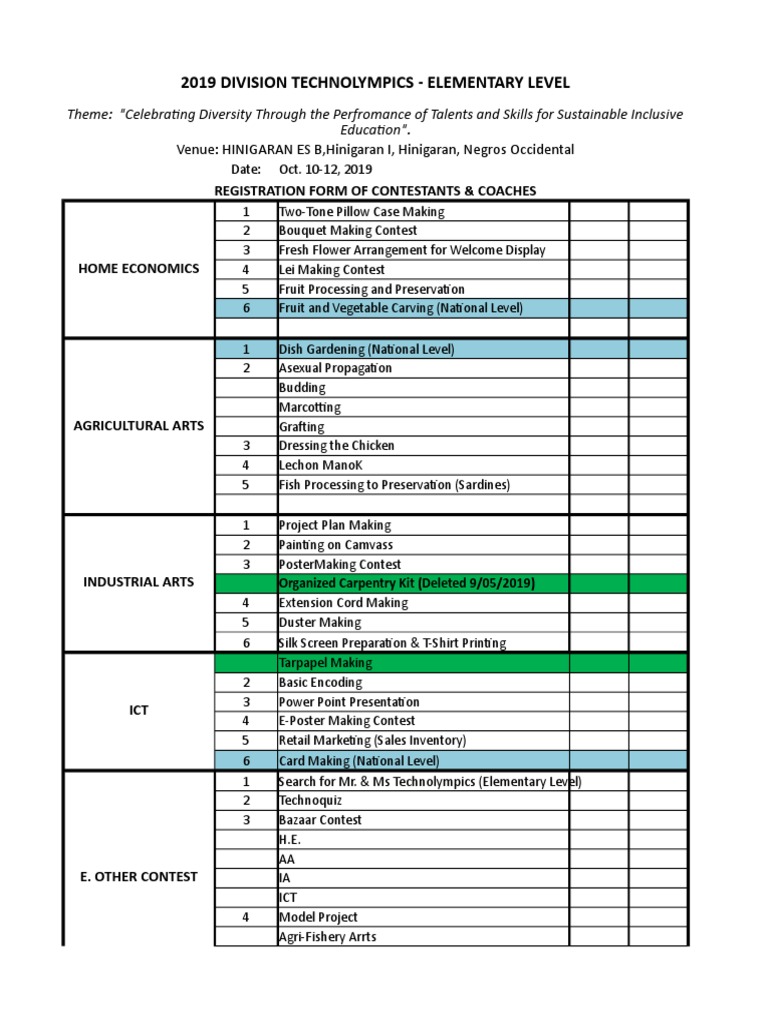 TECHNOLYMPICS | PDF | Plants