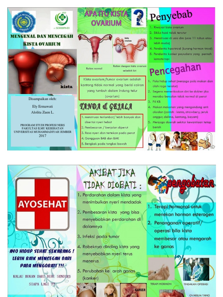 Leaflet Kista Ovarium | PDF
