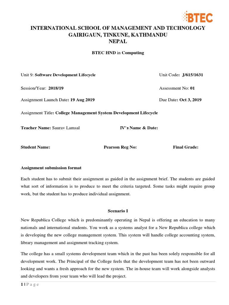 Software Development Lifecycle | PDF | Feasibility Study | Software Development