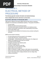 Method of Procedure MOP Form | PDF | Electrical Engineering | Electricity