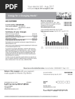 British Gas Example Bill PDF | PDF | Invoice | Cheque