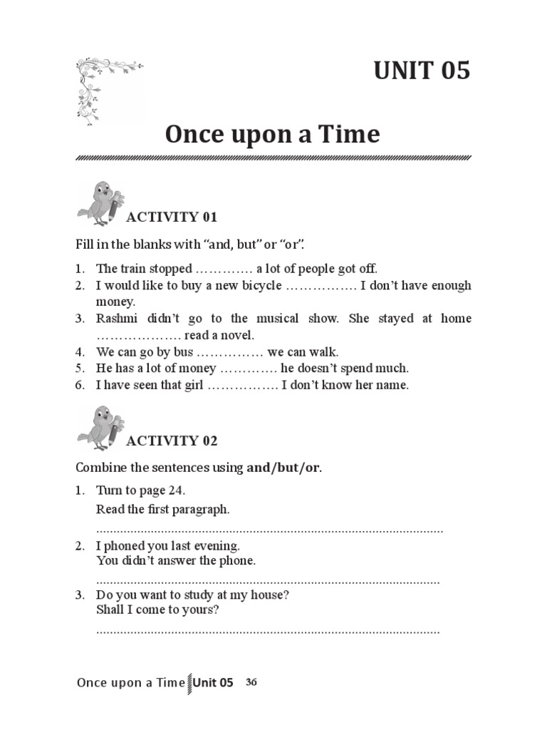 Unit 5 - Once Upon A Time | PDF