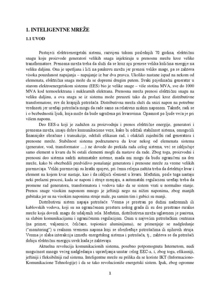 Inteligentne Mreže | PDF