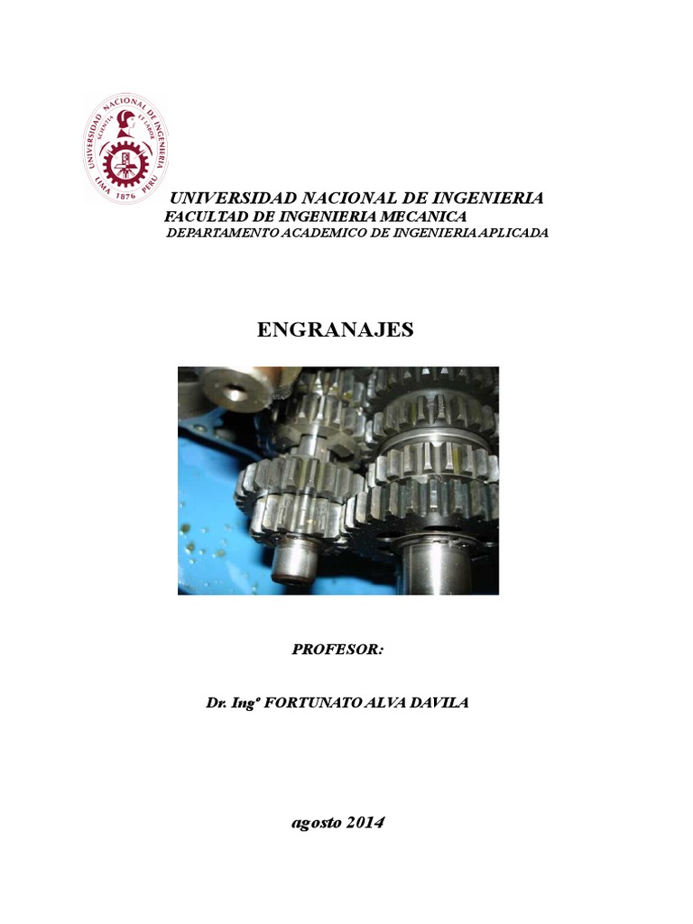 Tipos y Origen de Engranajes | PDF | Engranaje | Máquinas