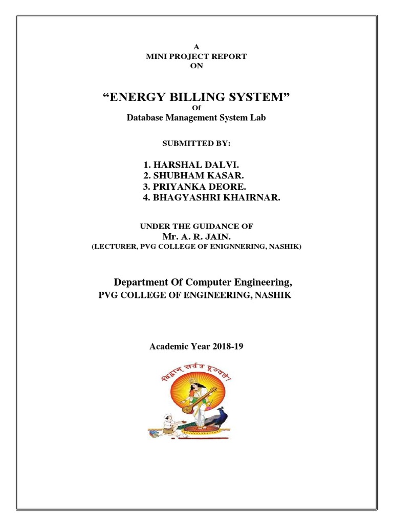 Final Report For DBMS PDF | PDF | Databases | Application Software