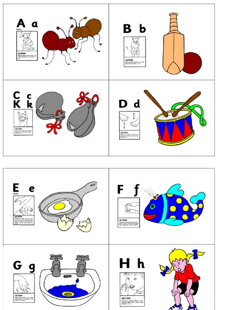 Jolly Phonics 42 Sounds | PDF