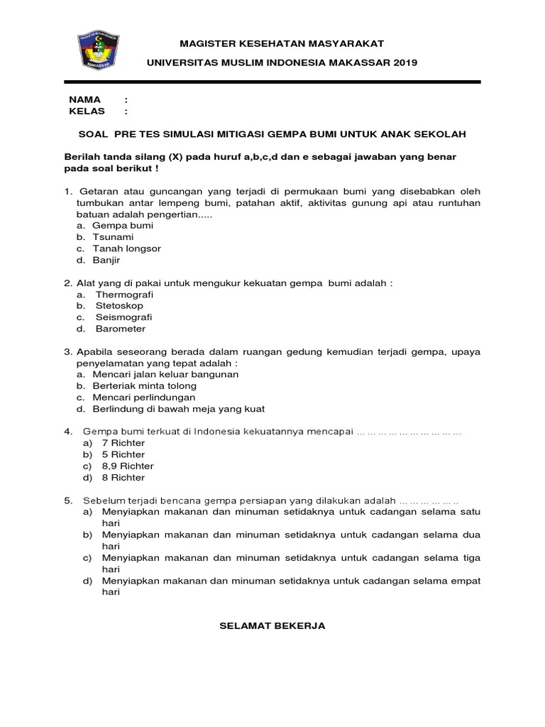 Soal Simulasi | PDF