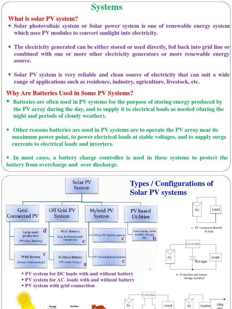 PV System | PDF | Photovoltaic System | Power Inverter