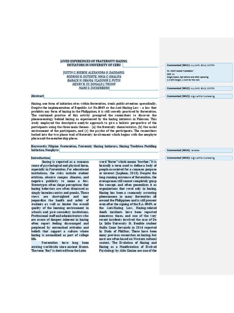 IMRaD Sample For Qualitative Research | PDF | Motivation | Motivational