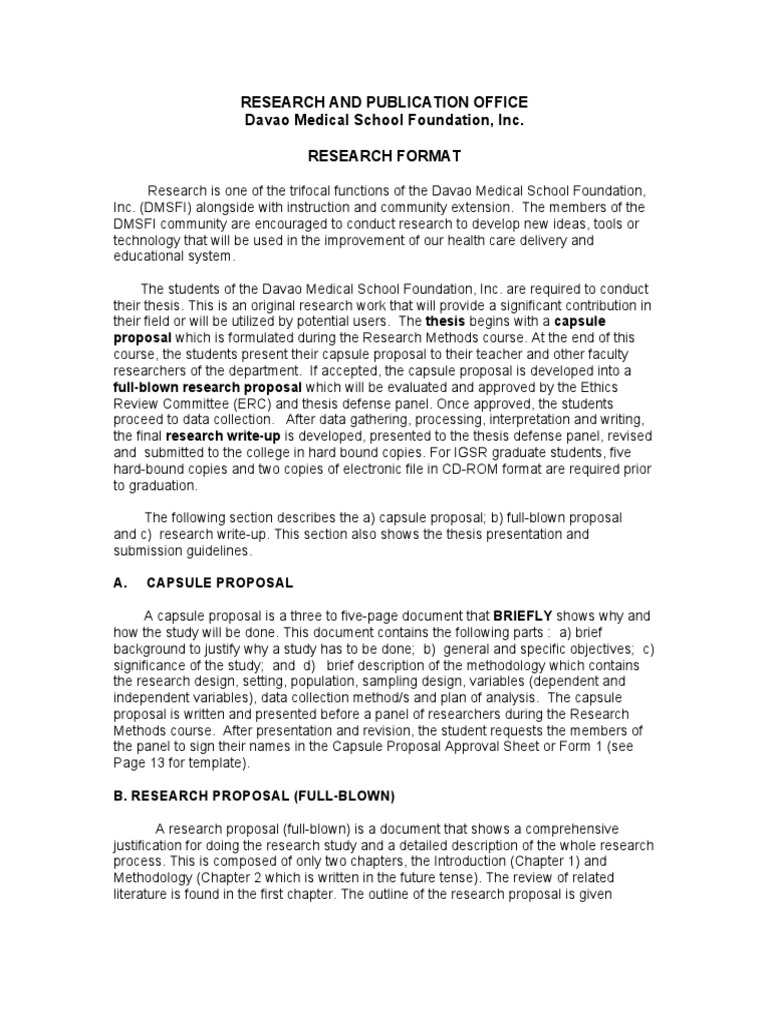 Research Thesis Format | Download Free PDF | Sampling (Statistics ...