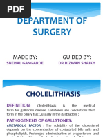 Cholelithiasis Overview and Management | PDF | Bile | Gallbladder