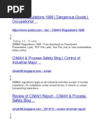 Cimah Regulation | PDF | Emergency Management | Occupational Safety And ...