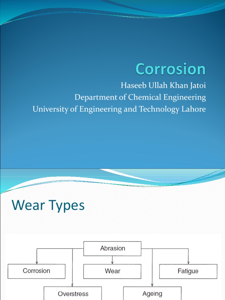 Types of Corrosion in Metals Explained | PDF | Corrosion | Metals